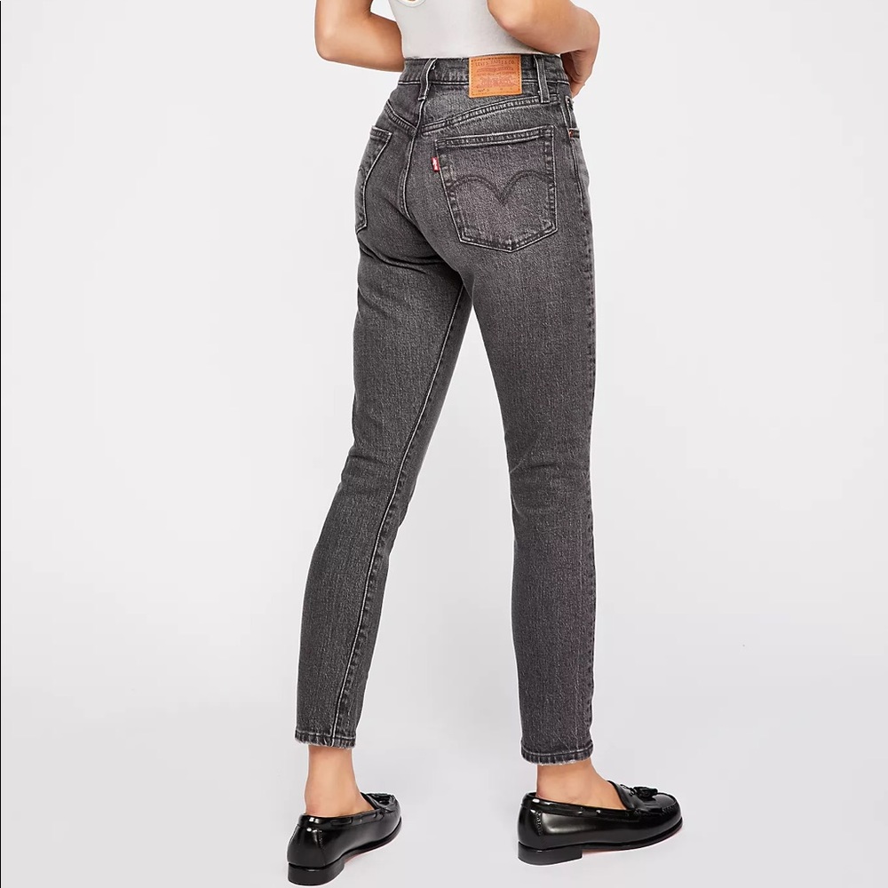 Levi’s 501 Ripped High Waist Skinny Jeans - Gem
